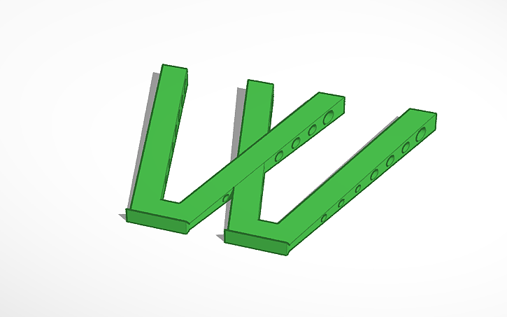 3D design Laptop Stand - Tinkercad