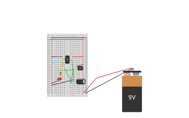 Circuit design Copy of Atividade 3 - Fade com um LED - Tinkercad