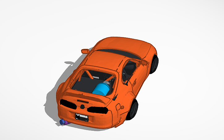 3D design supra MK4 - Tinkercad