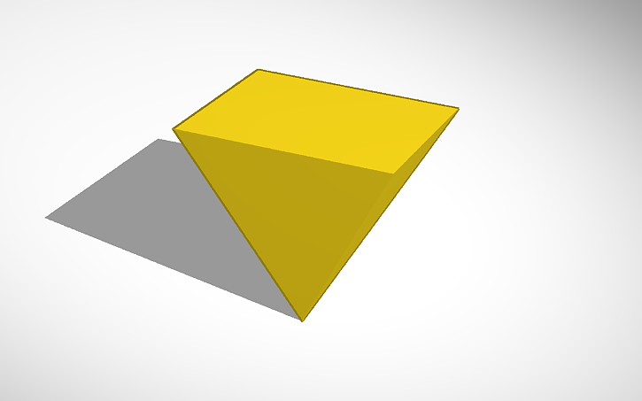 3D design How-to-print-pyramid - Tinkercad