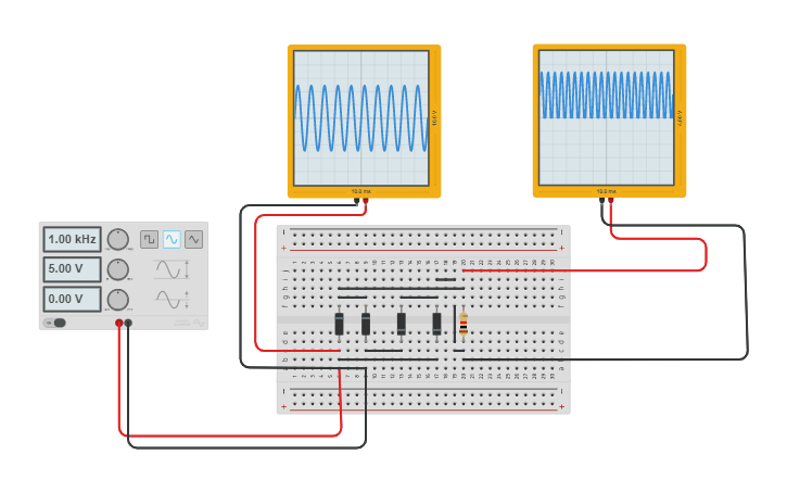 Circuit design muhammed afreedi (full wave rectifier) | Tinkercad