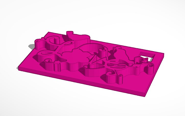 3D design Riley Love Chain | Tinkercad