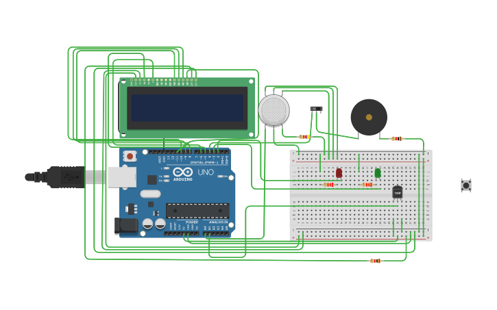 Circuit design lab test 2 - Tinkercad