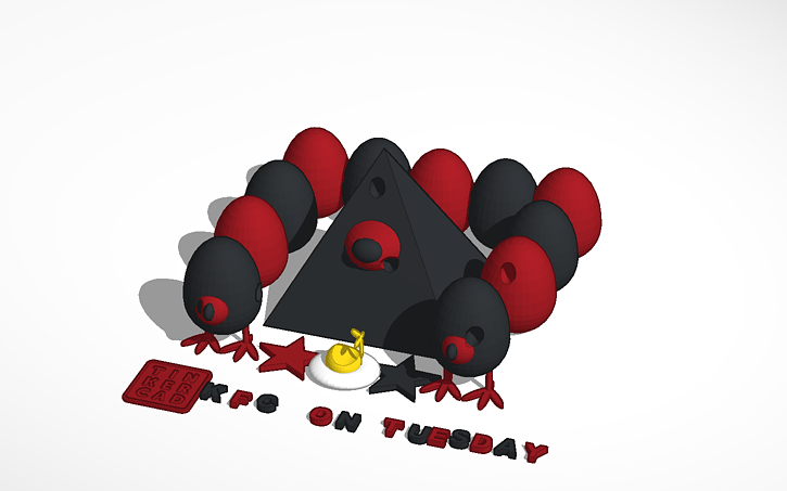 3D design kfc on tuesday? | Tinkercad