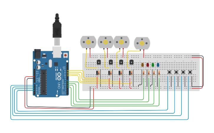 Circuit design Vending Machine - Spring 2022 - Tinkercad