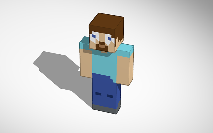 3D design My Minecraft Skin - Tinkercad
