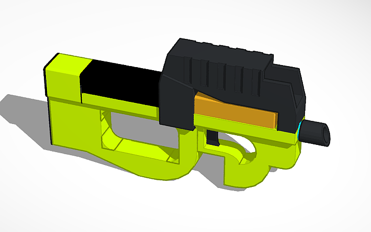 3d Design Splatoon 2 Hero Shot Tinkercad