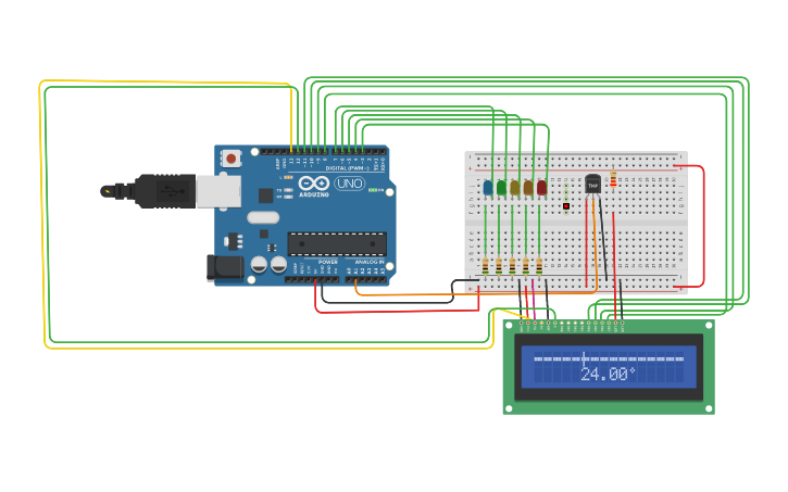 Circuit design Tarea_3 | Tinkercad