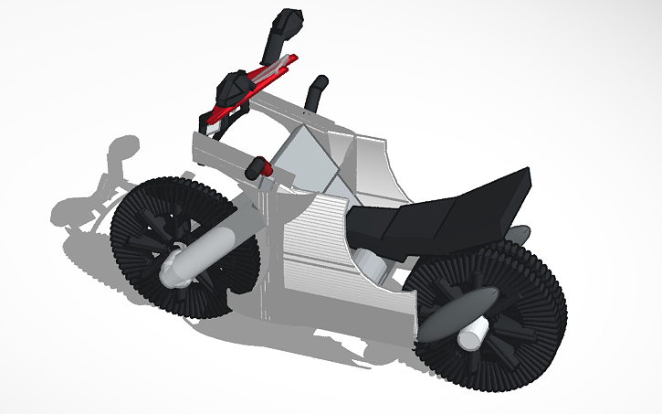 3D design motorcycle | Tinkercad