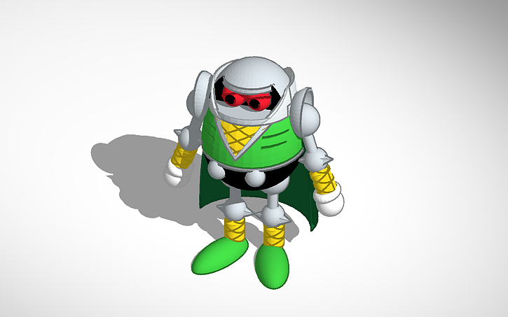 3D design heavy shinobi - Tinkercad