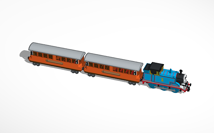 3D design thomas the train - Tinkercad