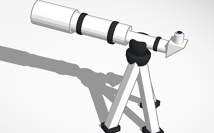 3D design Telescope - Tinkercad