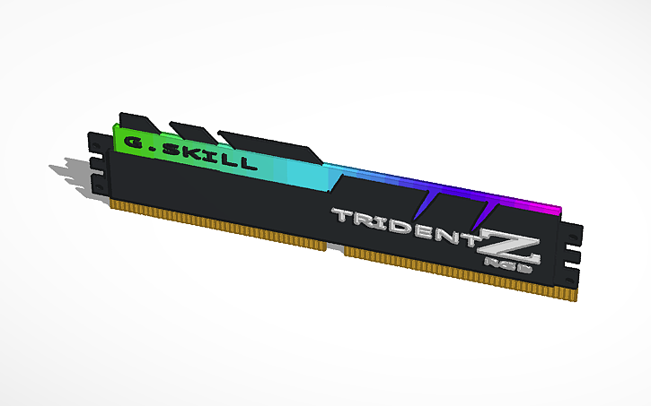 3D design RAM - Tinkercad