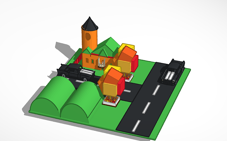 3D design Road | Tinkercad