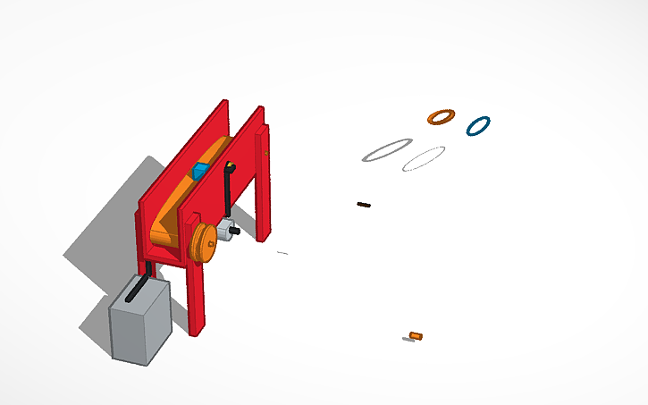 3D design kovüyer band - Tinkercad