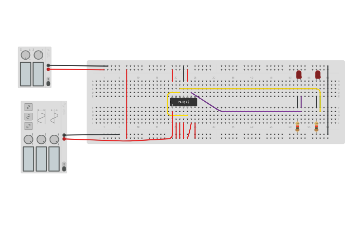 Circuit Design 4 Mod Asynchronous Up Counter Using Jk Ff Tinkercad
