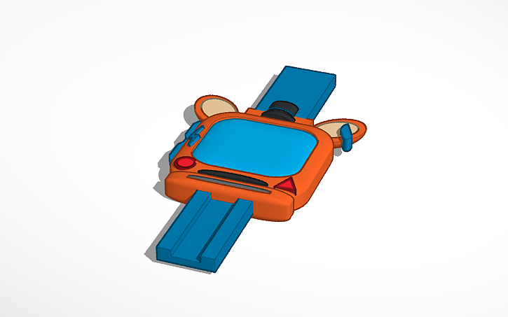 3D design FNAF SB faz watch - Tinkercad