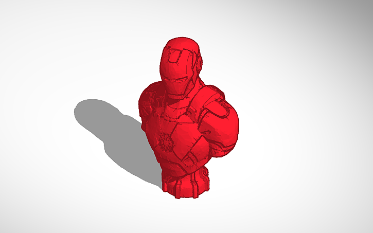 3D design IRON MAN update - Tinkercad