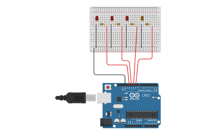 Circuit design switch...case - Tinkercad