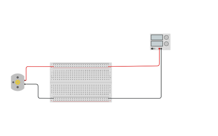 Circuit design AC-DC Theory I DC motor lab | Tinkercad