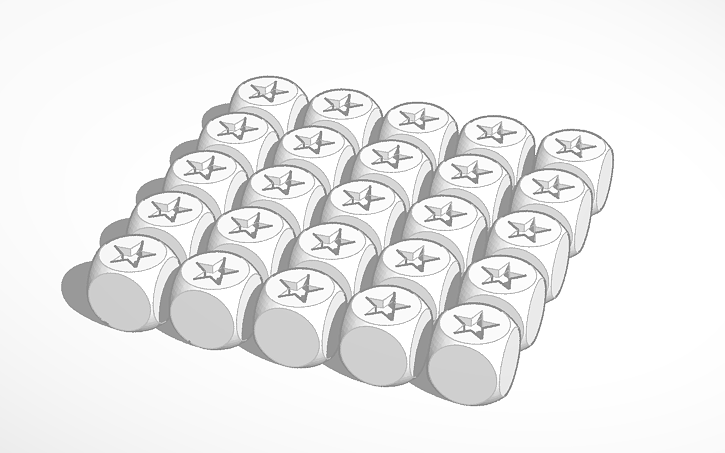 3D design StarBlox - Tinkercad