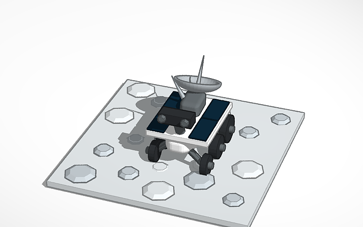 3D design Lunar Rover | Tinkercad