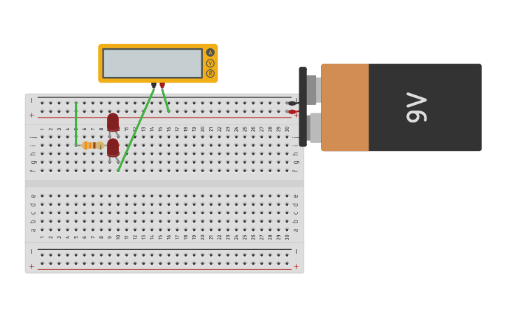 Circuit design Series and Parallel - Tinkercad