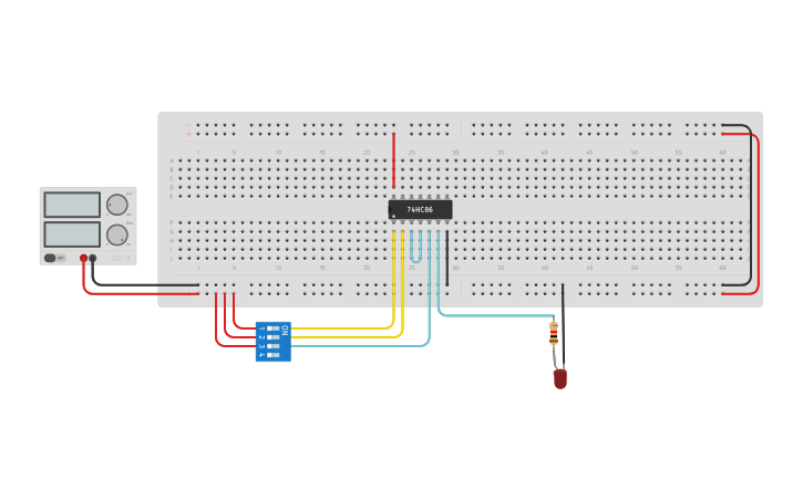 Circuit Design Parity Generator Lab Ct Tinkercad