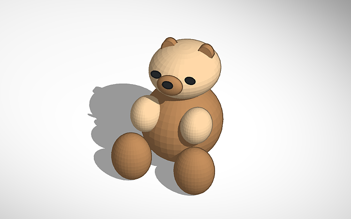 3D design Lily's Bear - Tinkercad