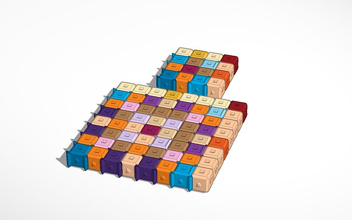 3D design Robinson solid level 3 and 4 updated - Tinkercad