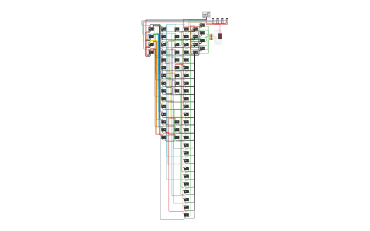 Circuit design Copy of [Relay] HEX to 7 segment decoder - Tinkercad