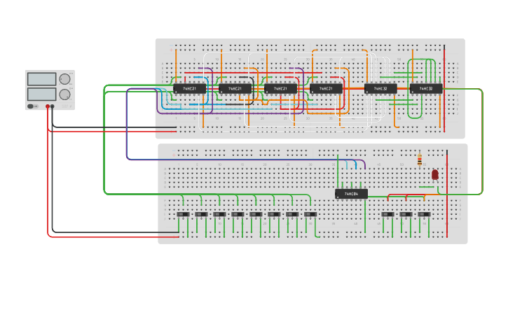 Circuit Design Copy Of 8 X 1 Mux Tinkercad