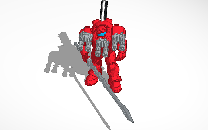 3D design WAR ROBOT Mark 3 (leader of the warriors) - Tinkercad