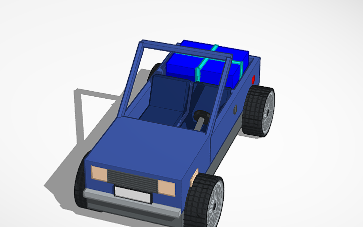 3D design 𝐊𝐞𝐲𝐛𝐨𝐫𝐝 𝐂𝐨𝐧𝐭𝐫𝐨𝐥𝐥𝐞𝐝 𝐂𝐚𝐫 - Tinkercad