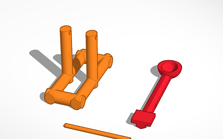 3D design catapult 1 | Tinkercad