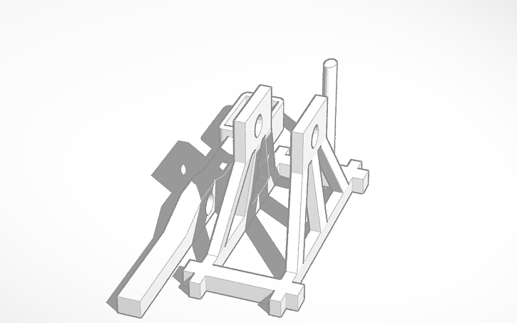 3D design Catapult Version 1 | Tinkercad