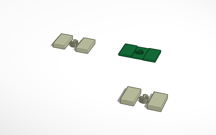 3D design Xochitl Skousen Mexico Flag - Tinkercad