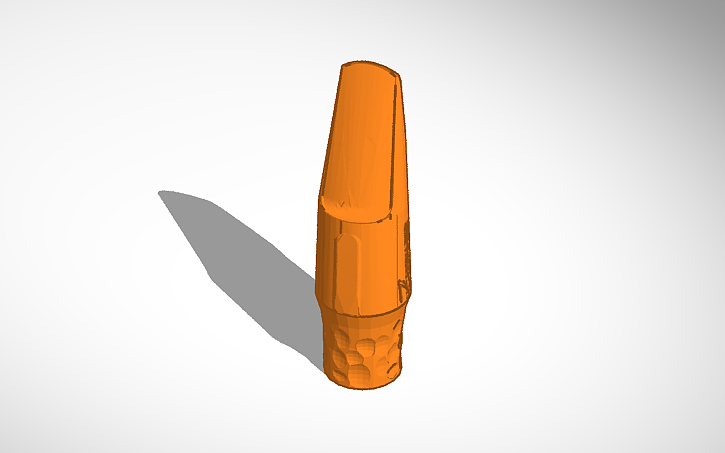 3d Design Tenor Saxophone Custom Trevino Jazz Mouthpiece Tinkercad
