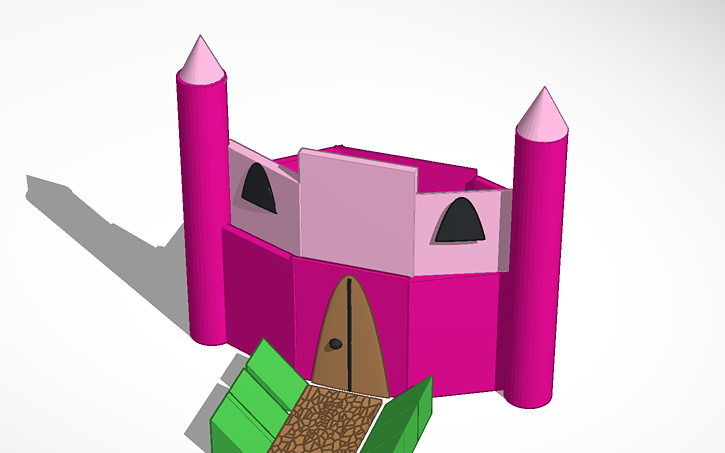 3D design castle- disney | Tinkercad