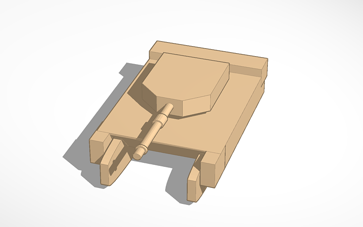 3D design M1 Abrams Tank: Desert | Tinkercad