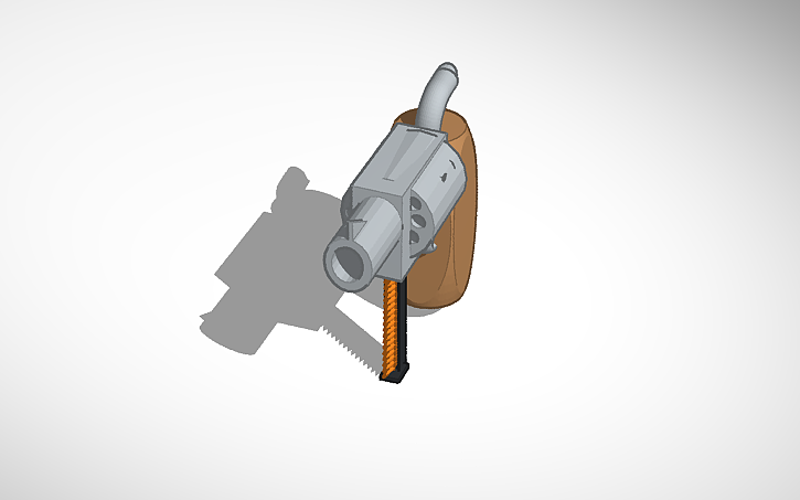 3D design custom revolver | Tinkercad