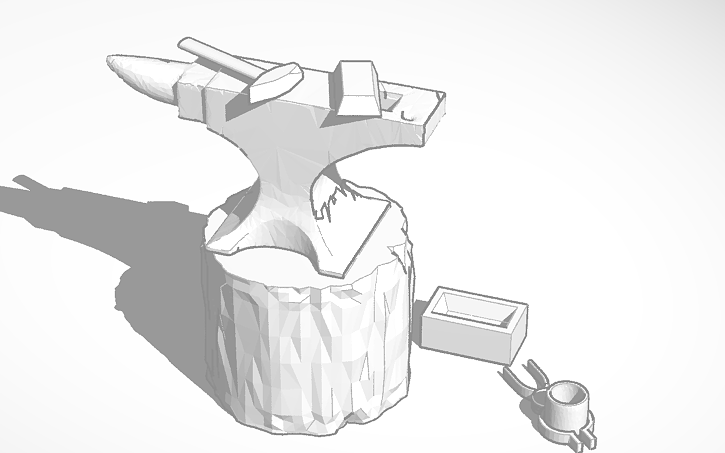 3D design my anvil - Tinkercad