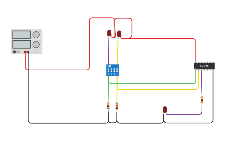 Circuit design DIAGRAMA 2 | Tinkercad