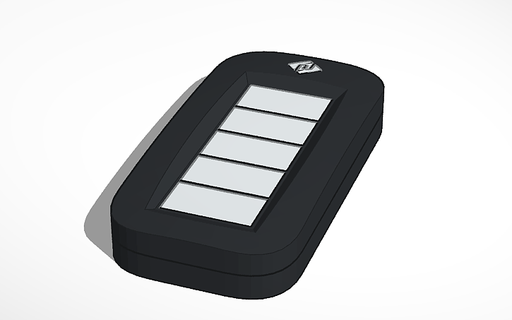 3D design Solan Car Key - Tinkercad