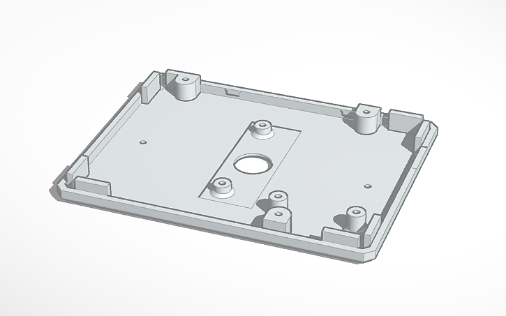 3D design Light Up Clock - Box Top - Star | Tinkercad