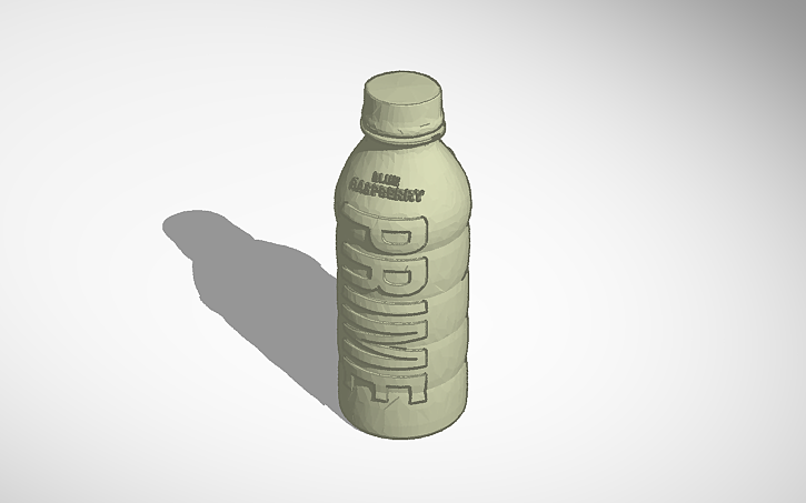 3D design Prime bottle - Tinkercad