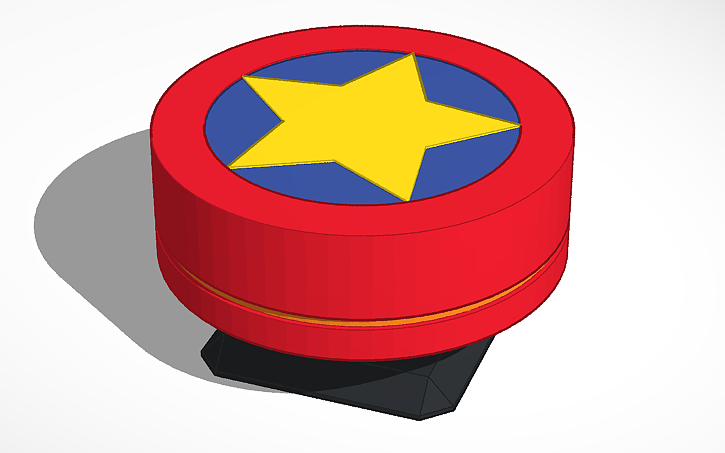 3D design Sonic Spring - Tinkercad