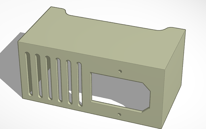3D design PSU - Tinkercad