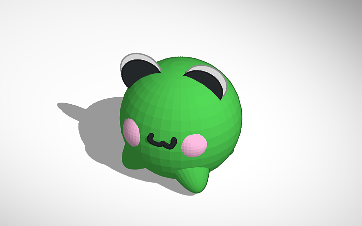 3D design Cute Frog! - Tinkercad