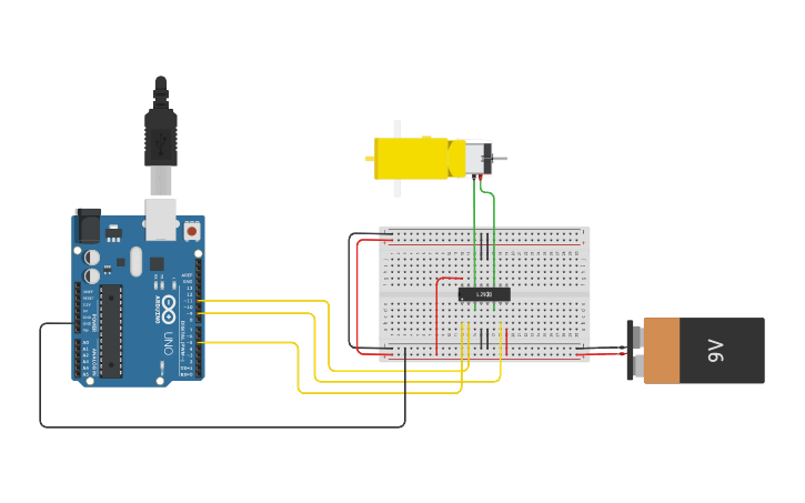 Circuit design Mini Project | Tinkercad